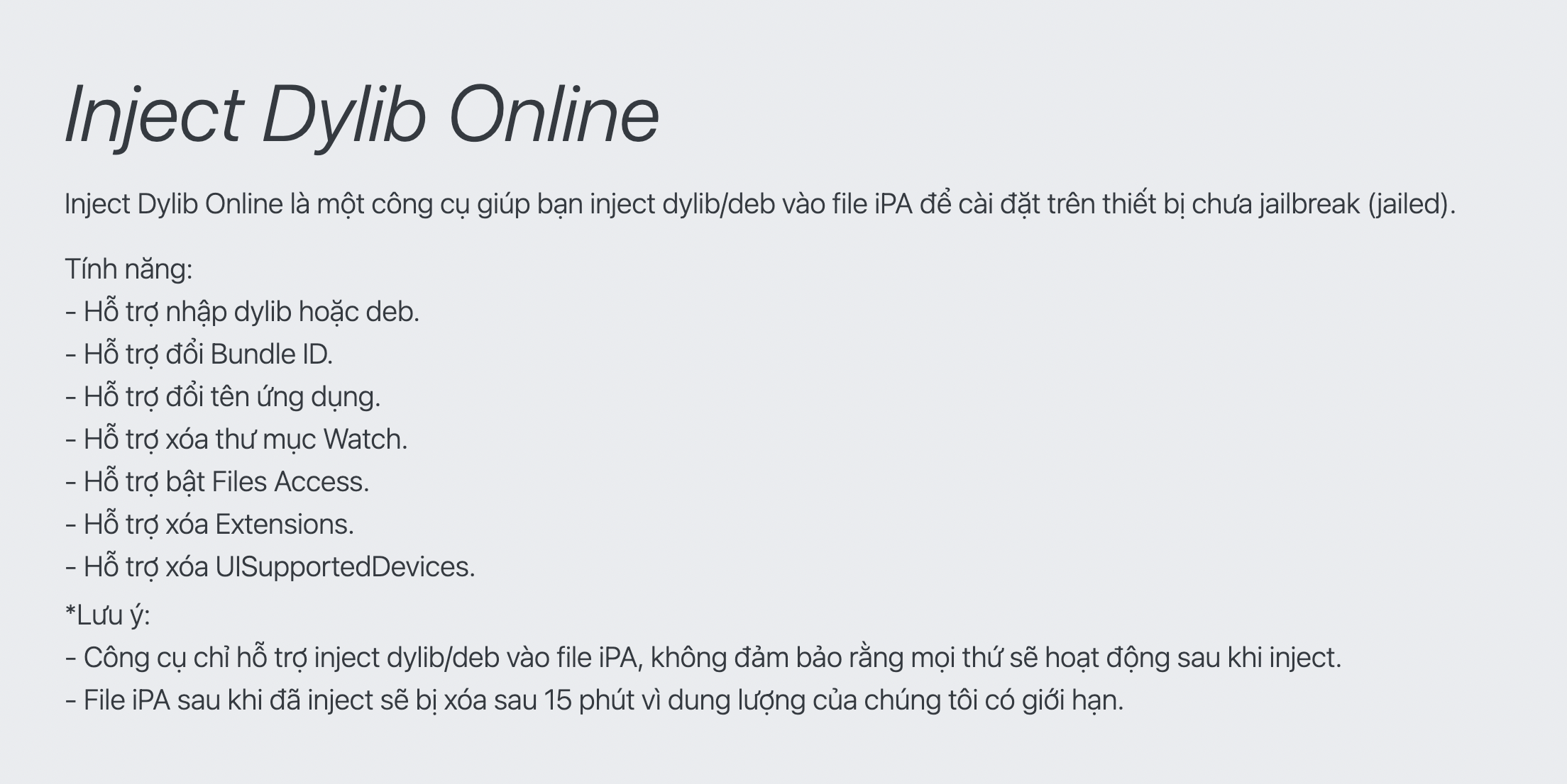 Codevn Inject Inject Dylib Online 3850